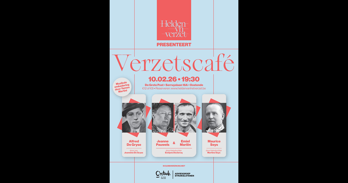 2de Verzetscafé Oostende – Helden van het verzet